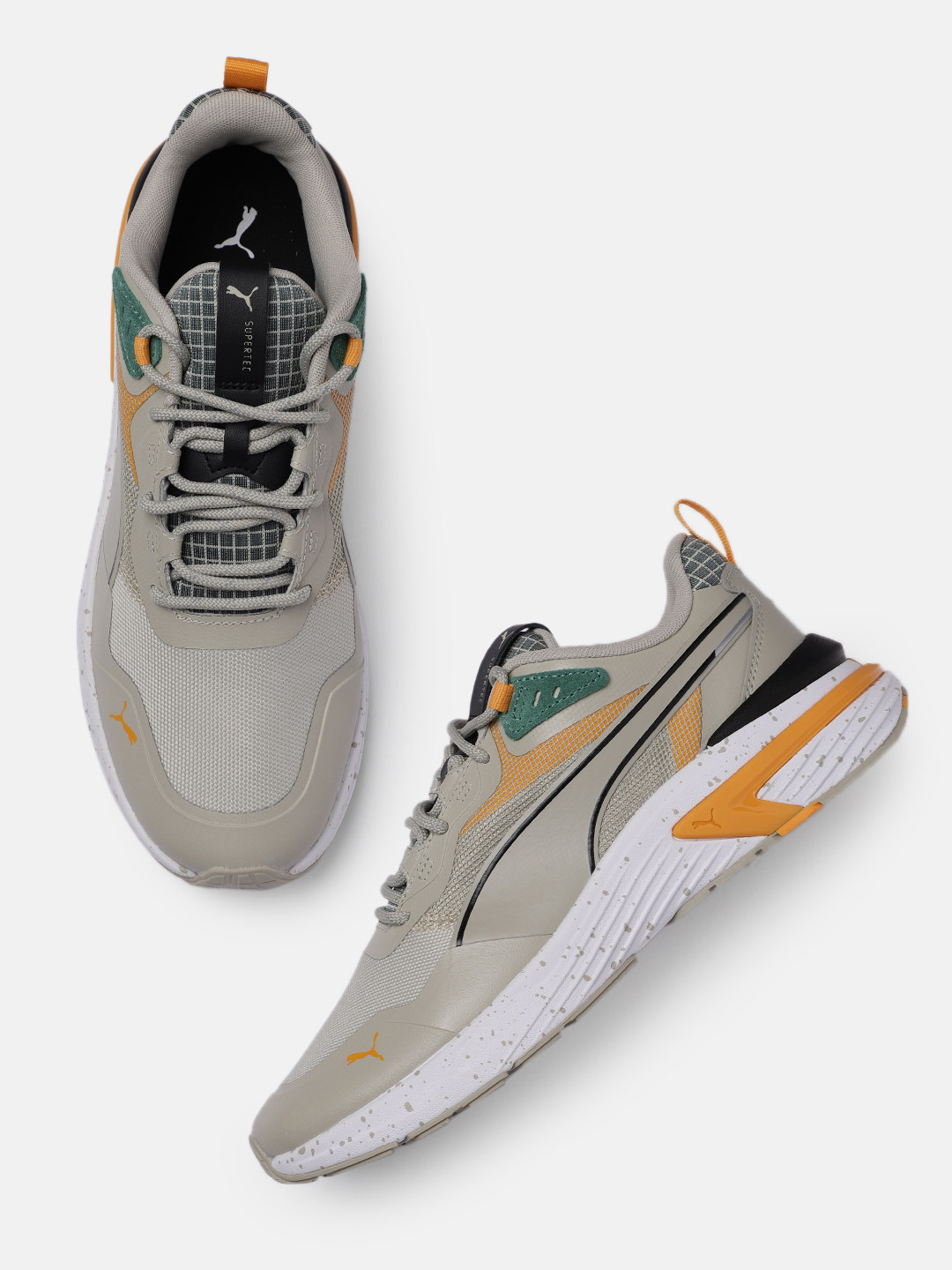 Buy Puma Unisex Beige Supertec Open Road Sneakers - Casual Shoes for ...