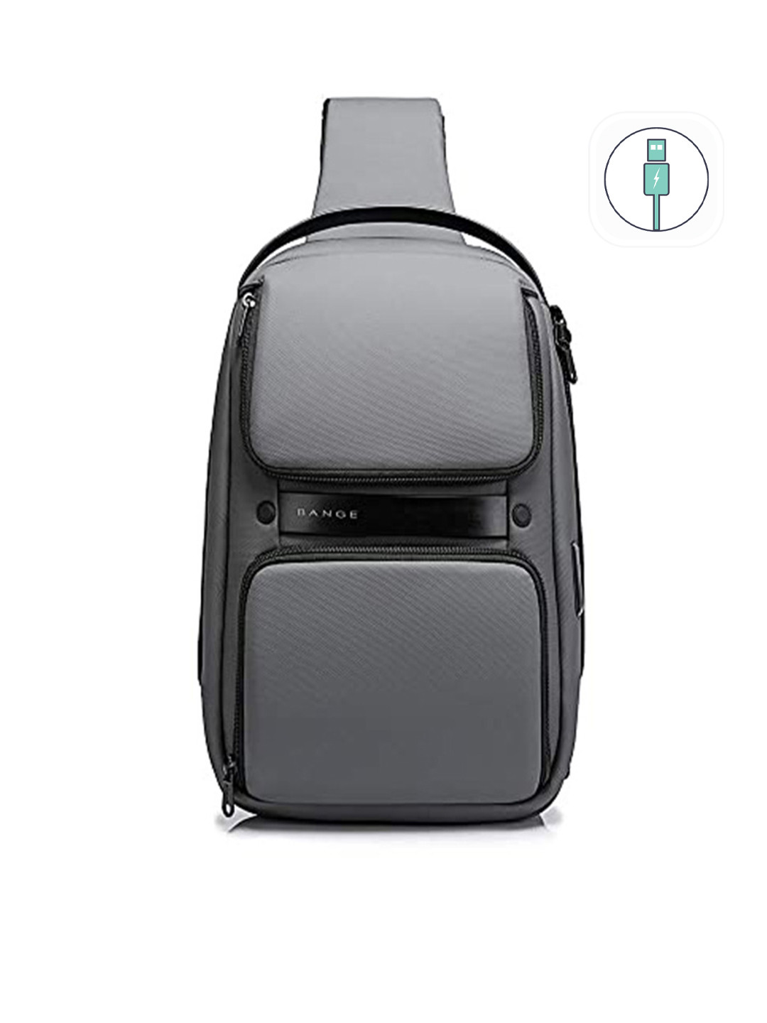 Buy Red Lemon Grey Unisex Travel Crossbody Sling Bag Chest Pack With ...