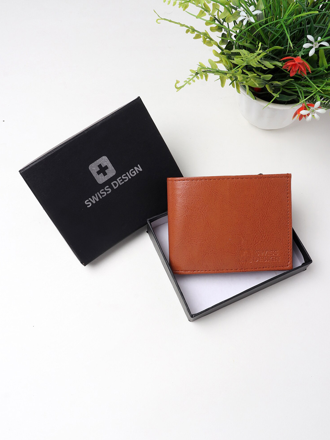 Buy Swiss Design Men Tan Two Fold Wallet - Wallets for Men 19122554 ...