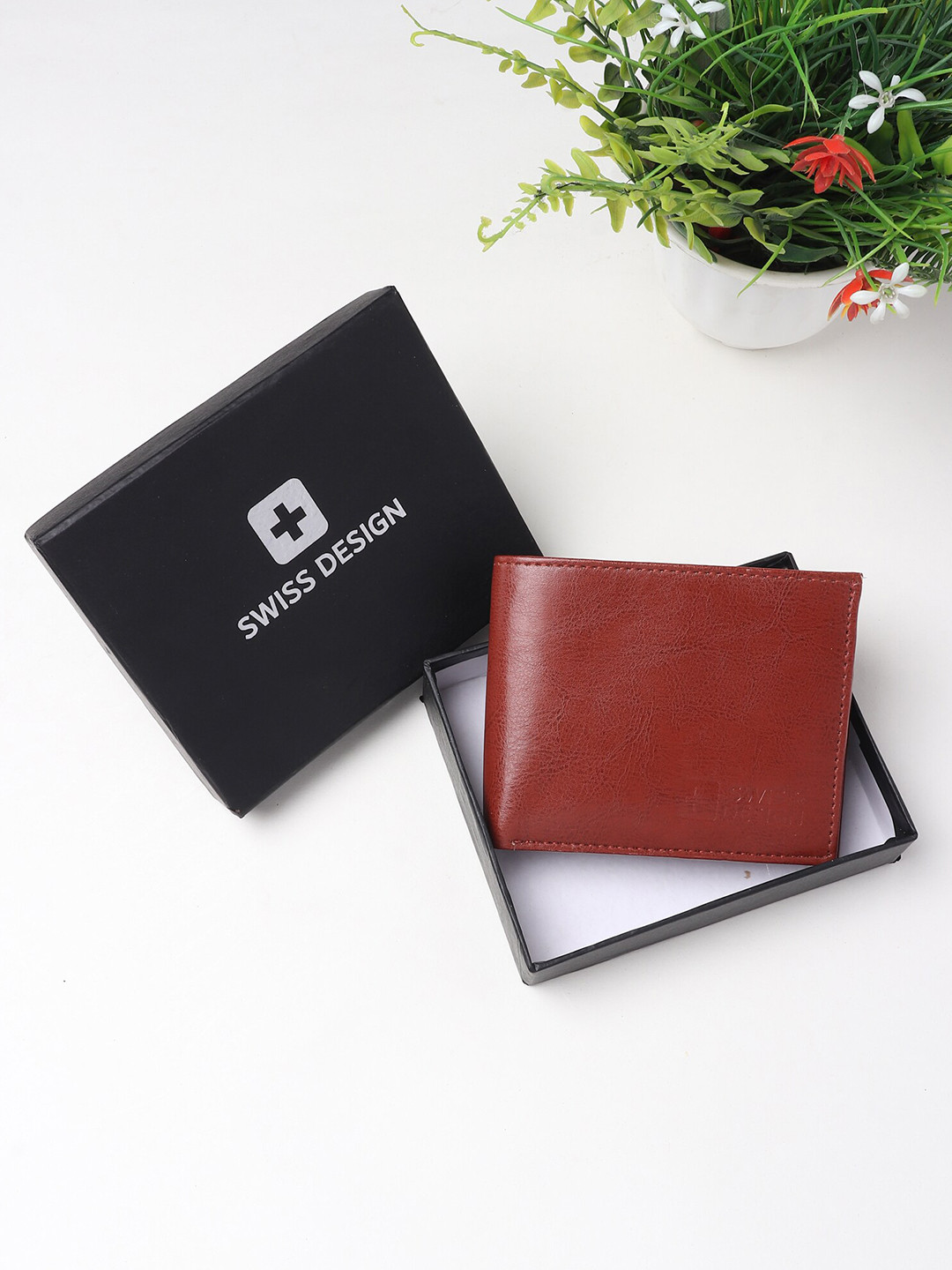 Buy Swiss Design Men Tan Two Fold Wallet - Wallets for Men 19122580 ...
