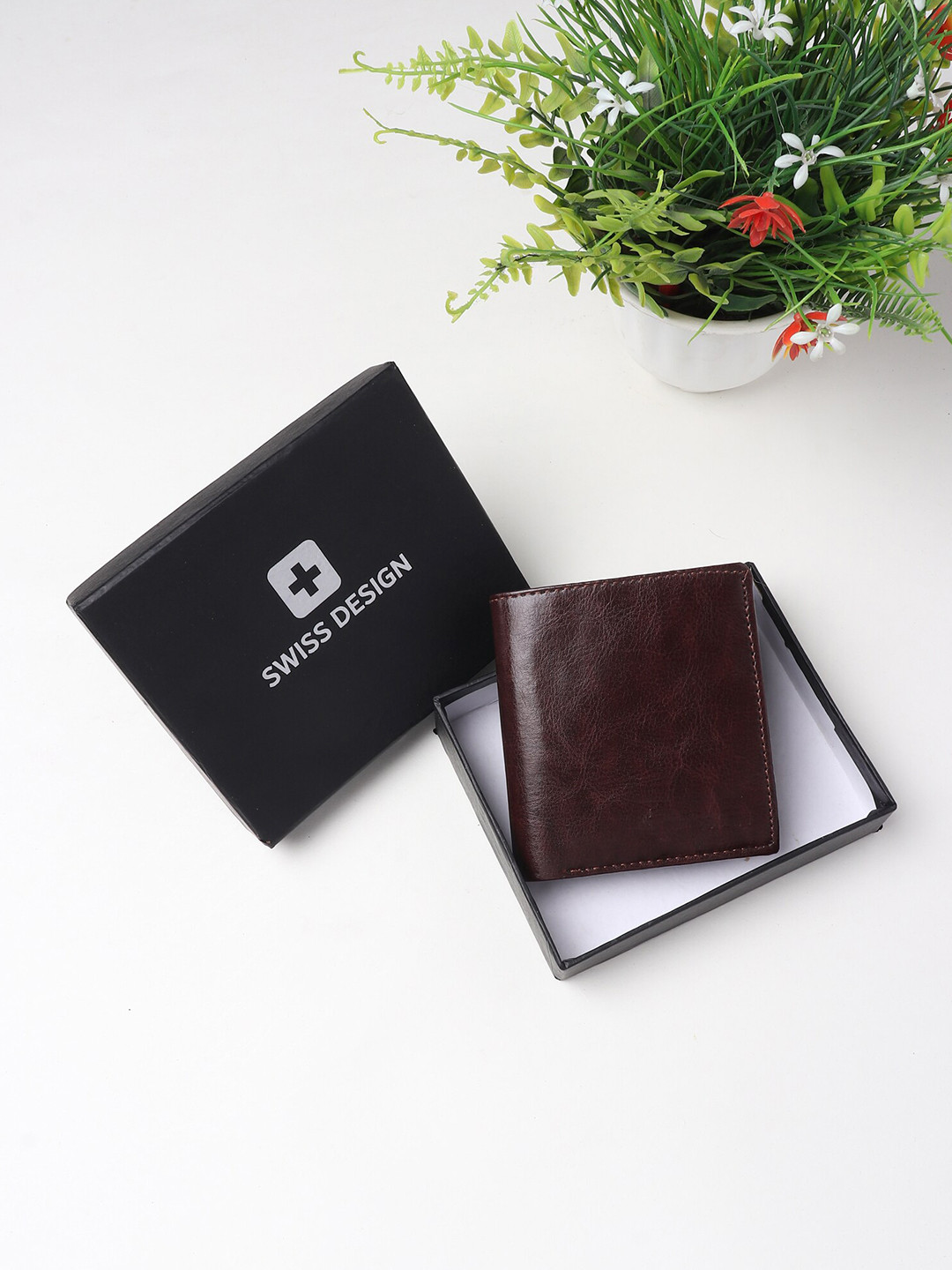 Buy Swiss Design Men Brown Two Fold Wallet - Wallets for Men 19122594 ...