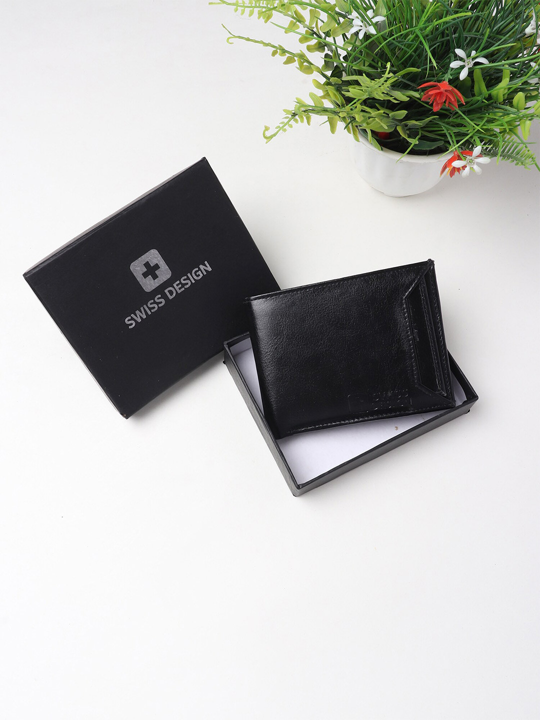 Buy Swiss Design Men Black Two Fold Wallet - Wallets for Men 19122618 ...