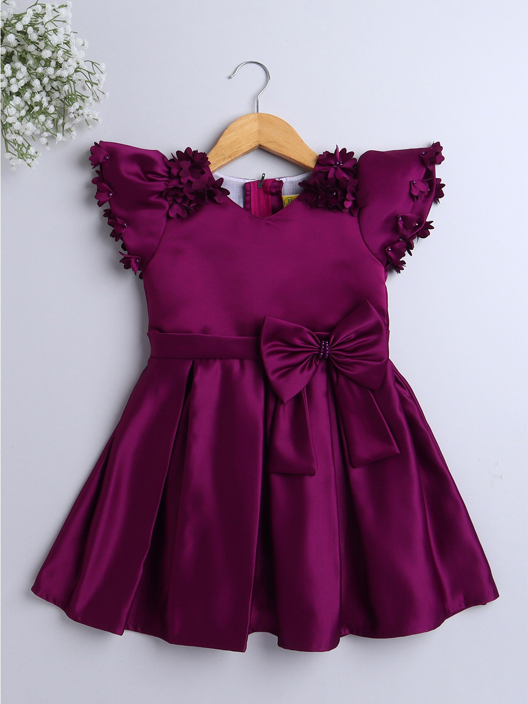 Buy The Magic Wand Purple Dress - Dresses for Girls 19135396 | Myntra