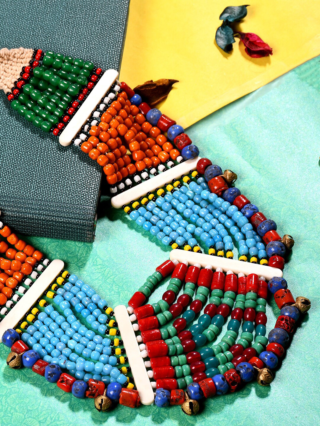 Buy Bamboo Tree Jewels Women Multicoloured Handcrafted Necklace ...