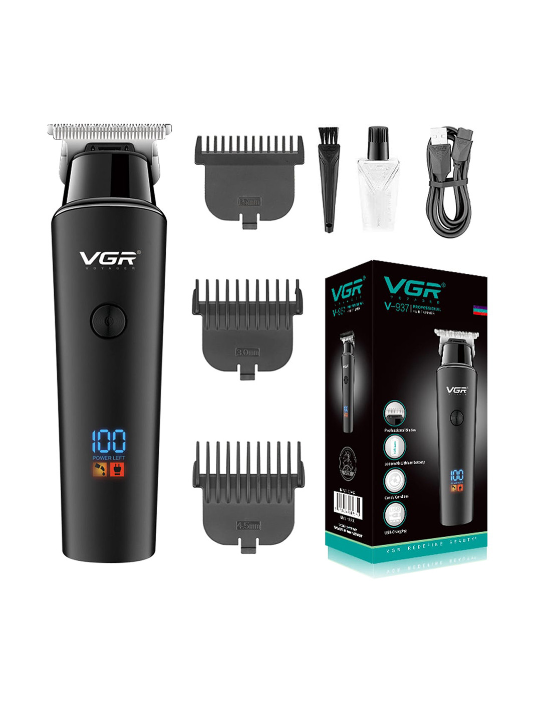 Buy VGR Men V 937 Black Trimmer - Trimmer for Men 19146188 | Myntra