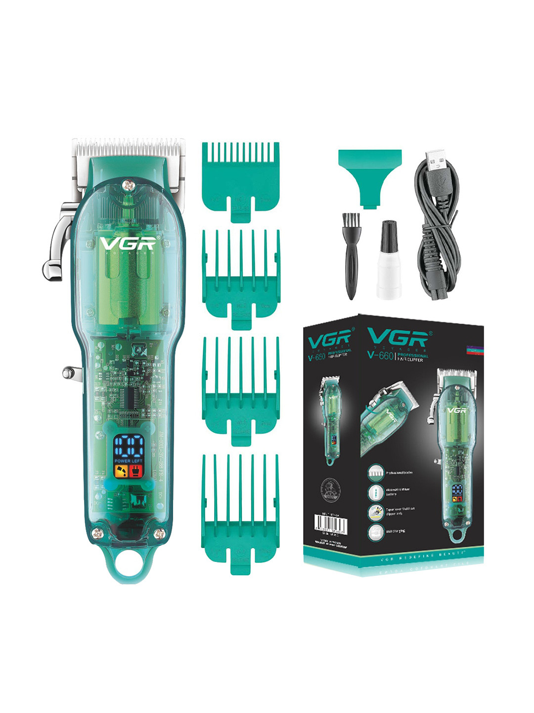 Buy VGR Men Green V 660 Trimmer - Trimmer for Men 19146274 | Myntra
