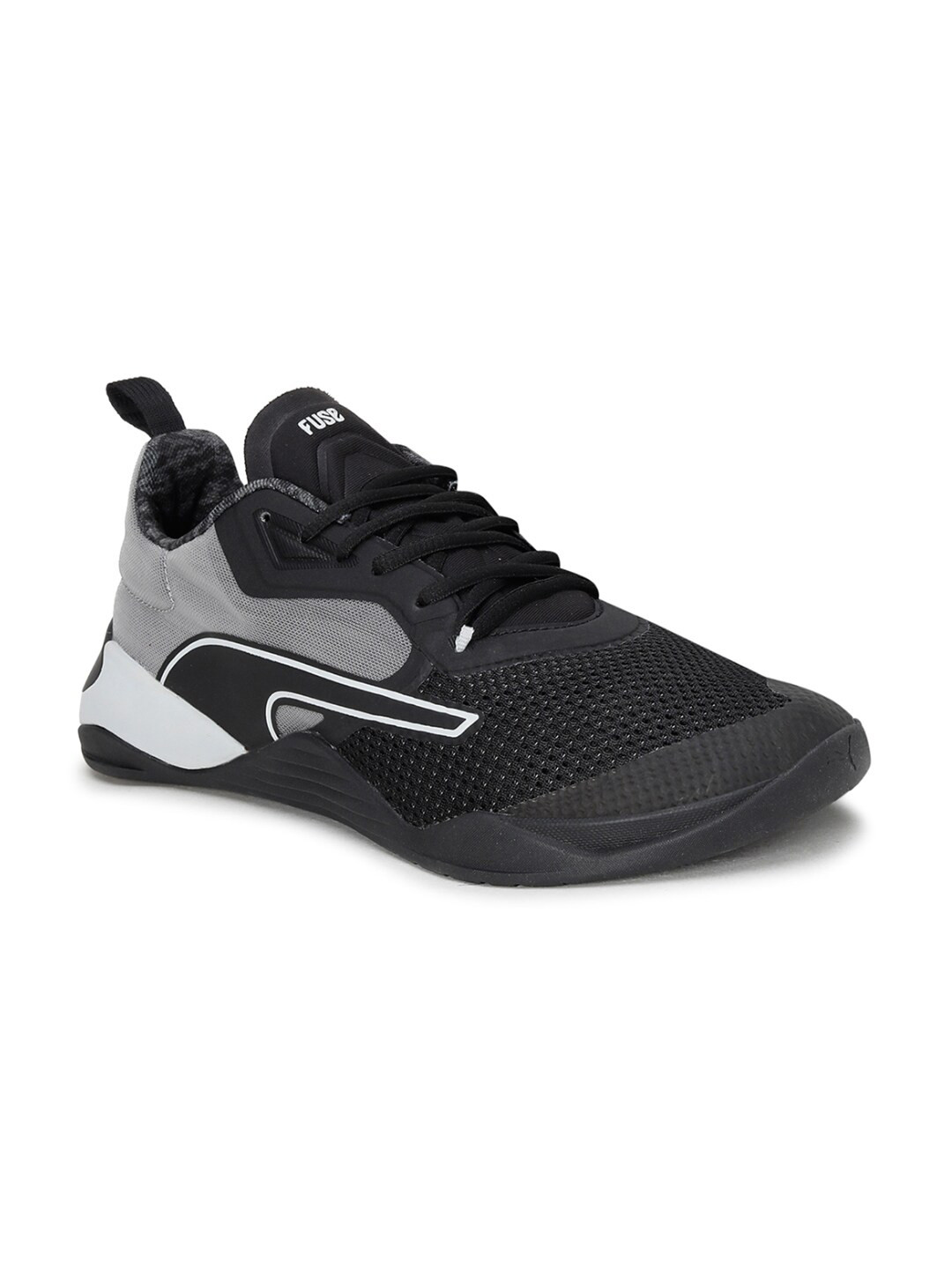 Buy Puma Men Black Fuse 2.0 Textile Training Shoes - Sports Shoes for ...