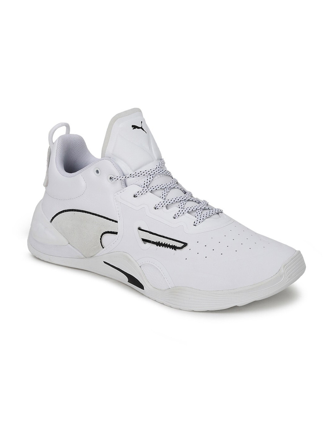 Buy Puma Men White FUSE Performance Leather Training Shoes - Sports ...