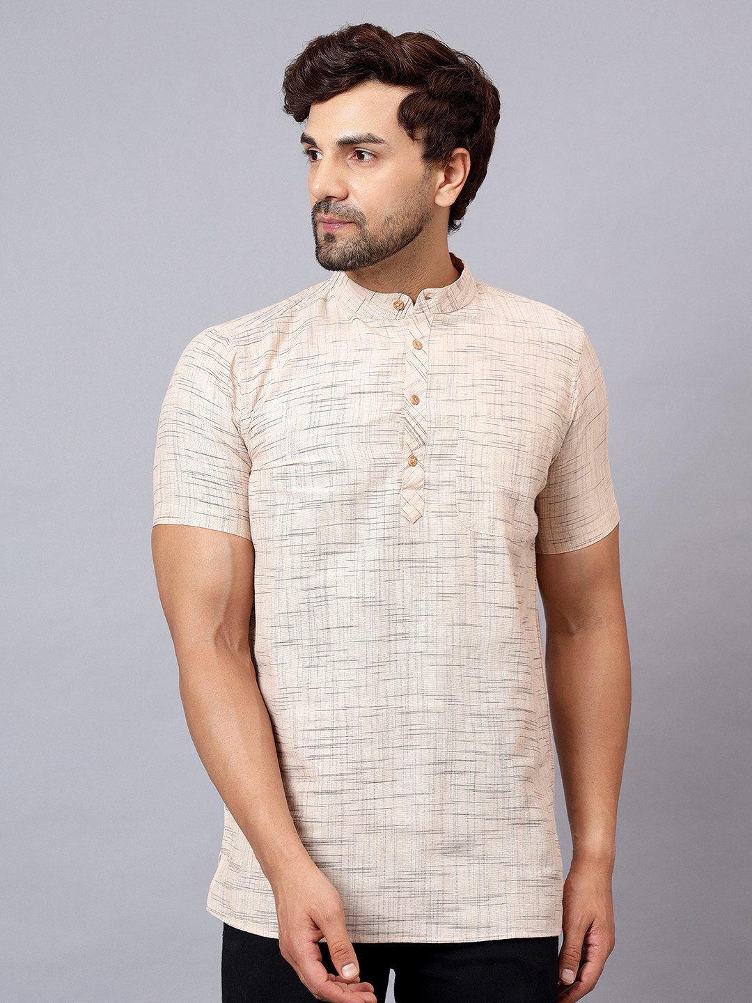 Buy Latest Chikan Garments Men Beige Kurta - Kurtas for Men 19157906 ...
