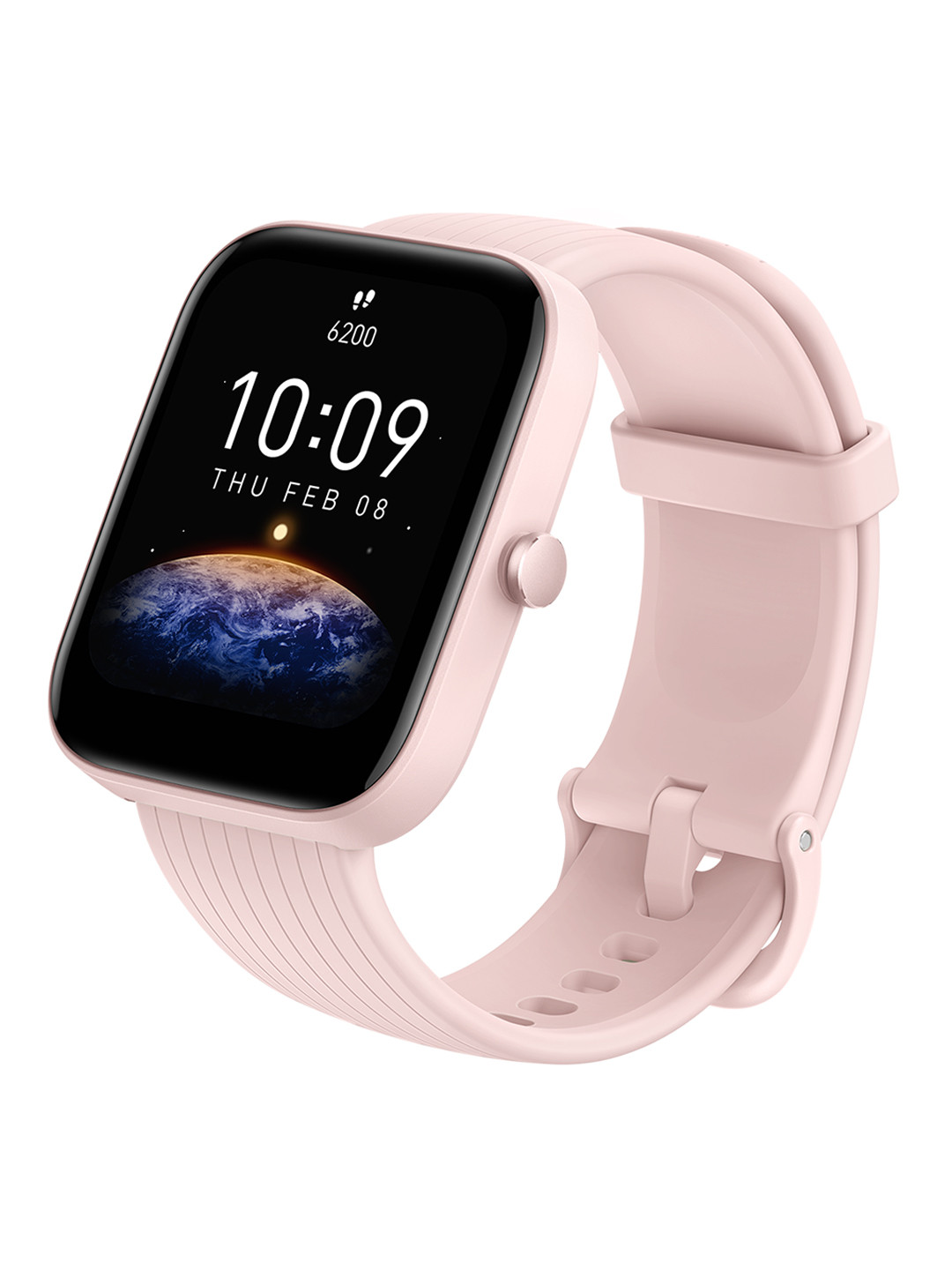Buy Amazfit Pink Bip 3 Pro Smart Watch With Color Display A2171 - Smart ...