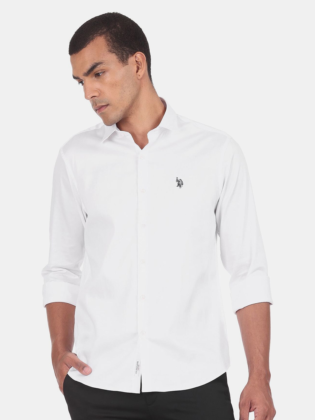 Buy U S Polo Assn Men White Casual Shirt Shirts For Men 19163070 Myntra