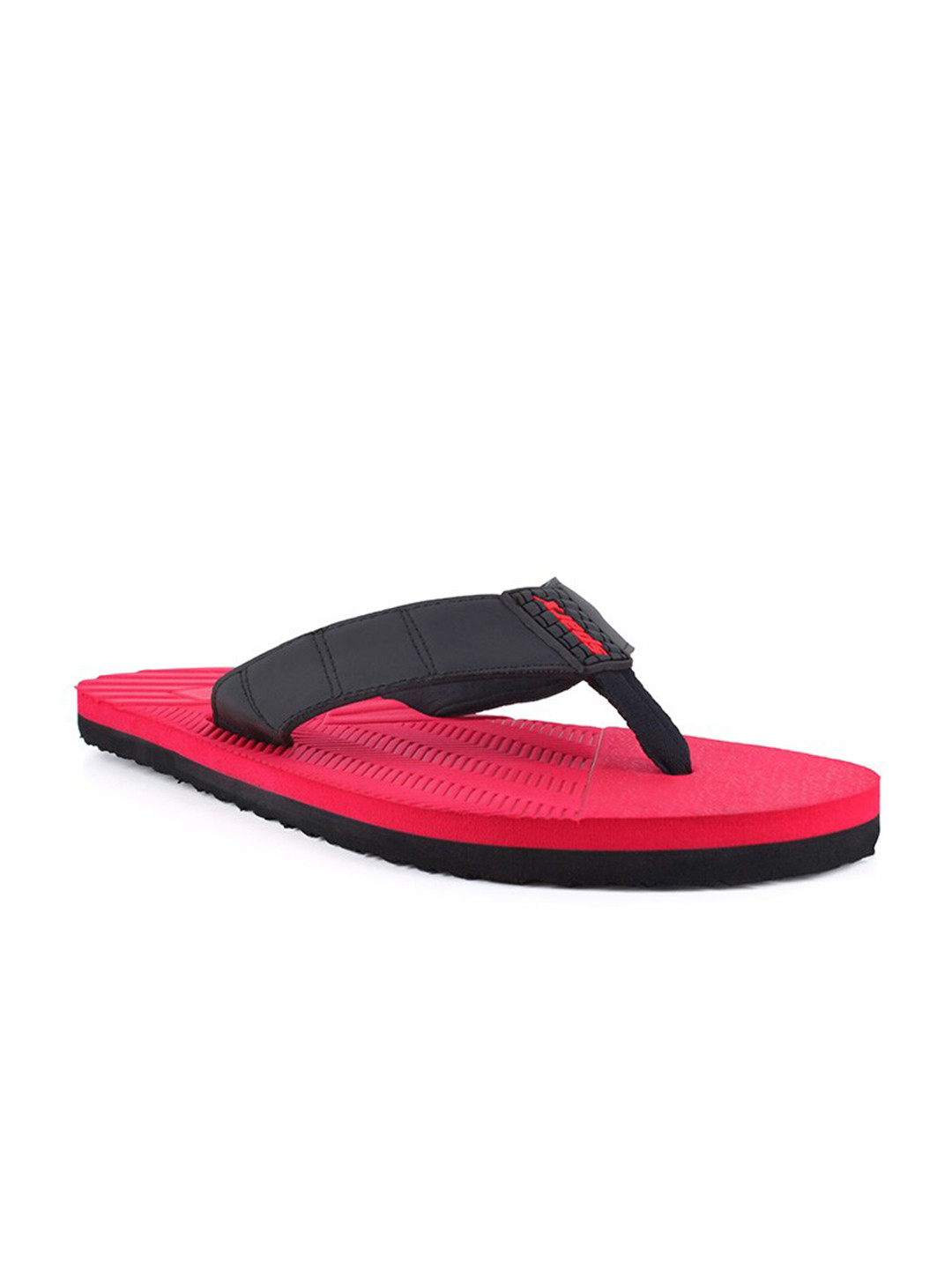 Buy Sparx Men Red & Black Thong Flip Flops - Flip Flops for Men ...