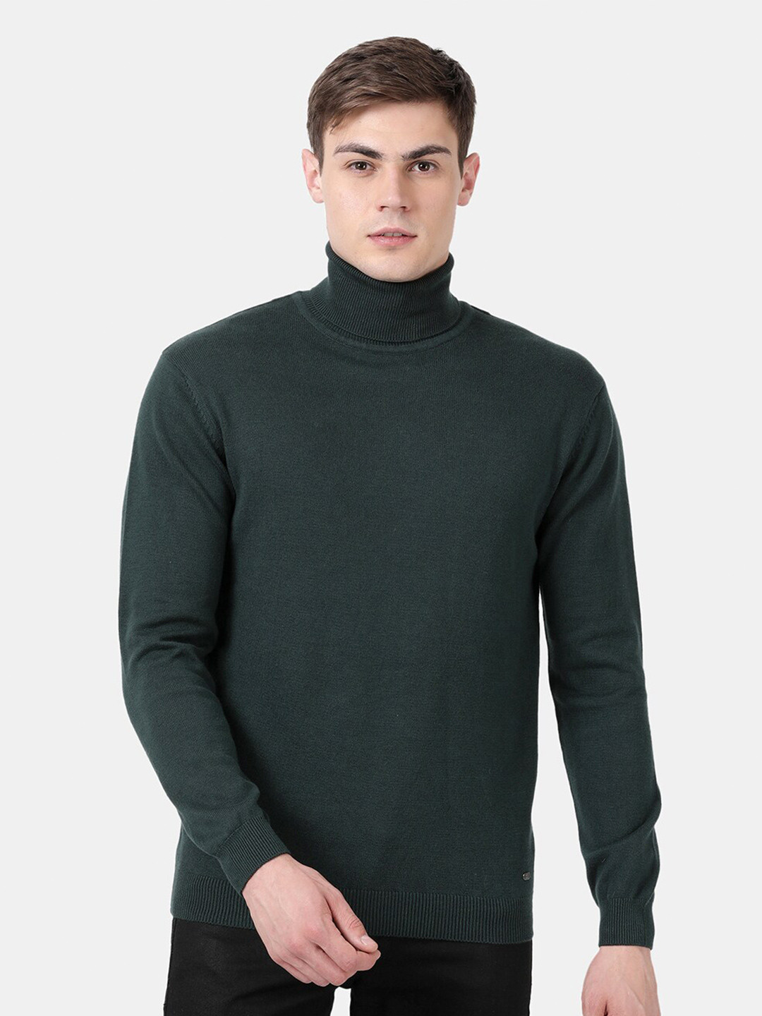 Buy T Base Men's Green Pullover - Sweaters for Men 19172152 | Myntra