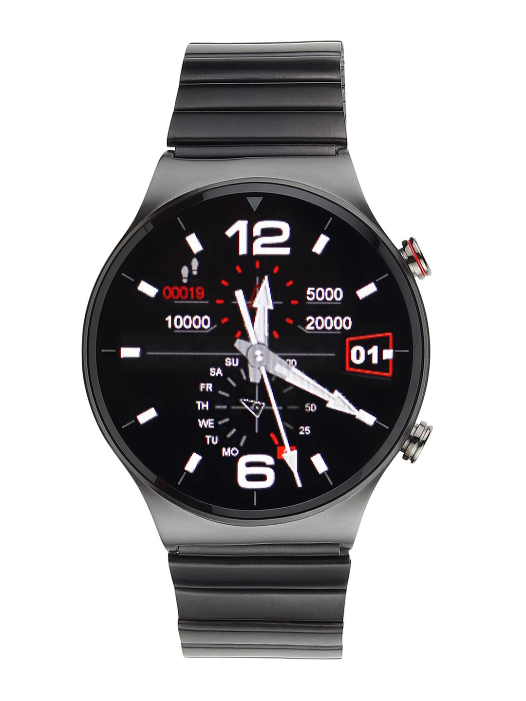 Buy Tech Log Black Solid T Turbo Smartwatch - Smart Watches for Unisex ...