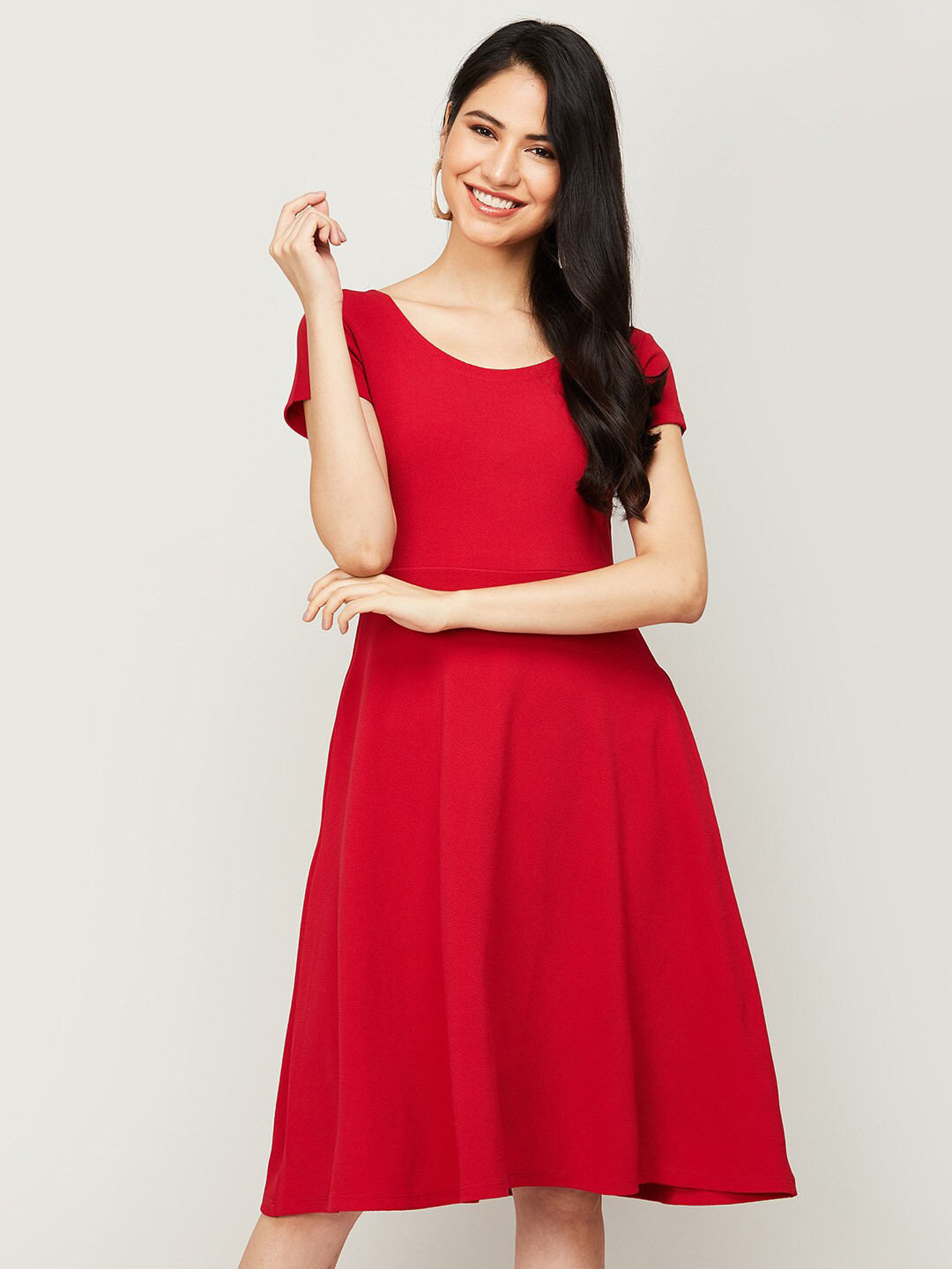 Buy CODE By Lifestyle Red Dress - Dresses for Women 19188858 | Myntra