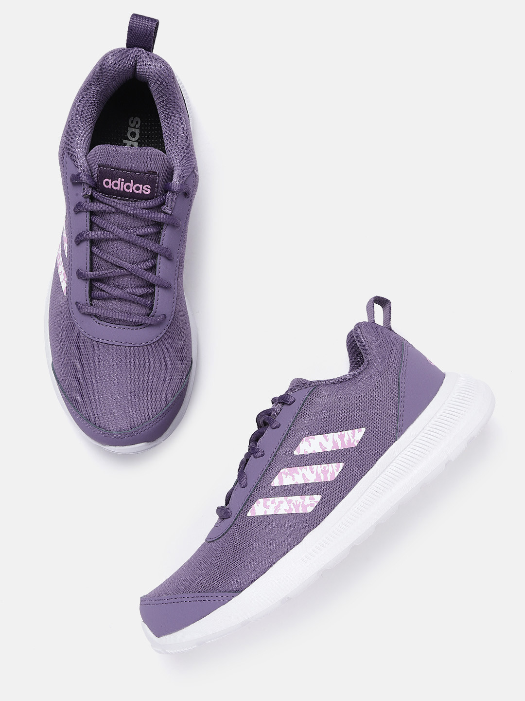 Buy ADIDAS Women Purple Woven Design StreetAhead Running Shoes - Sports ...
