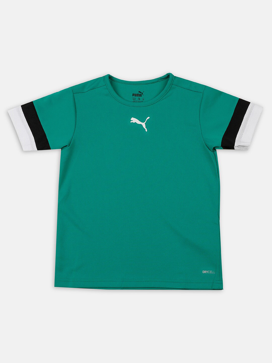 Buy Puma Kids Green TeamRISE Youth Football Jersey - Tshirts for Unisex ...