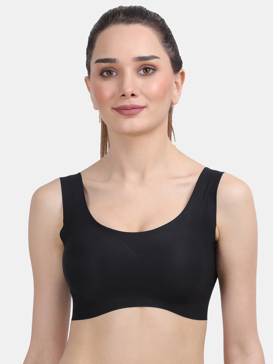 Buy Amour Secret Black Sports Bra - Bra for Women 19196878 | Myntra