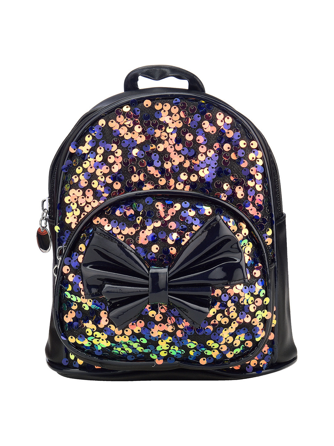 Buy Kids On Board Kids Black Sequence With Bow 7 Inches Picnic Bag ...