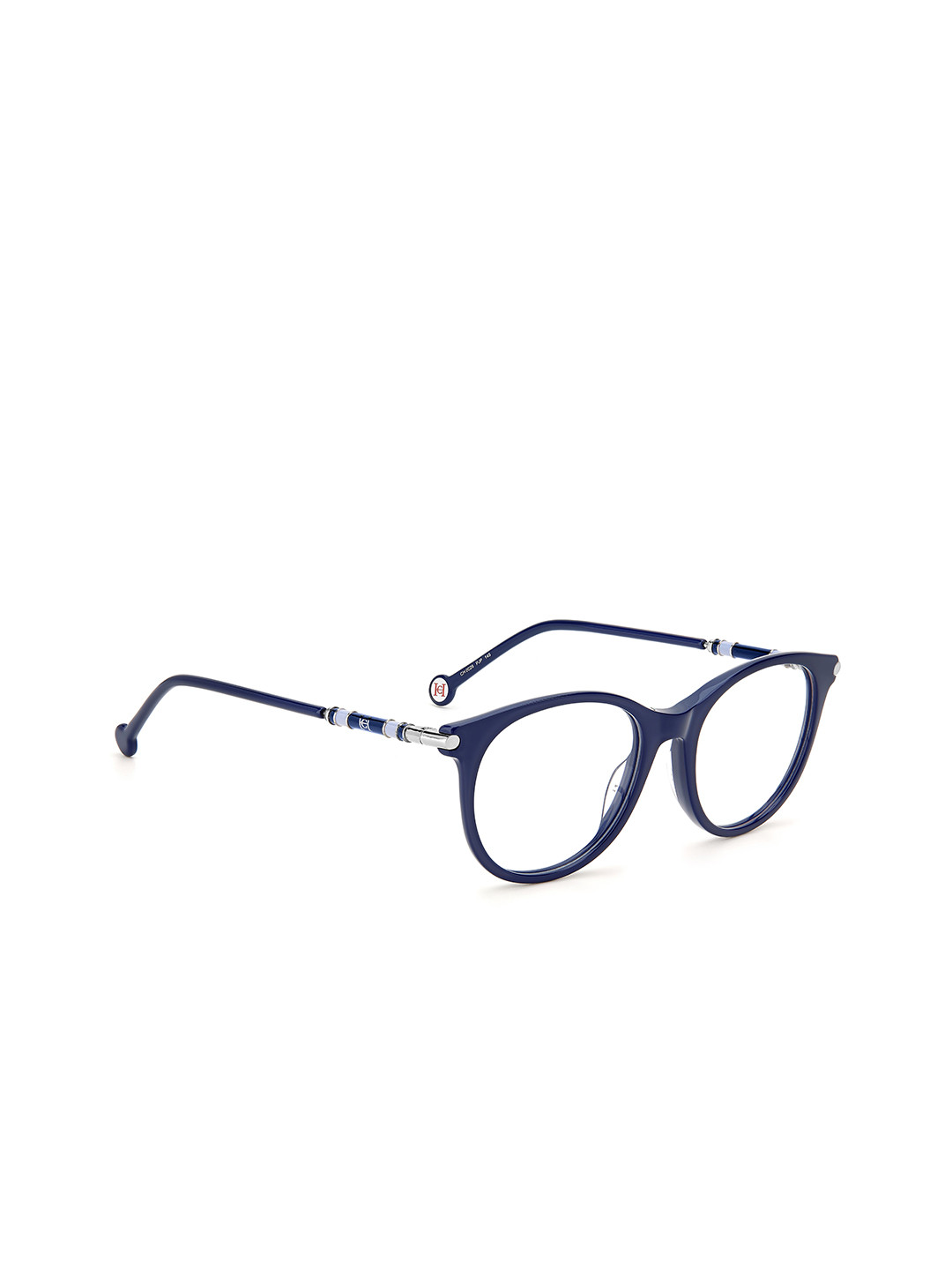 Buy Carolina Herrera Unisex Blue Full Rim Round Frames - Frames for ...