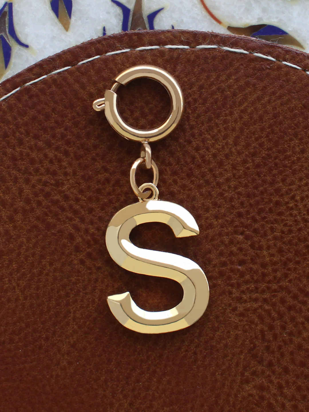 Buy Runway Ritual Gold Toned Alphabet S Charm - Charms for Women ...