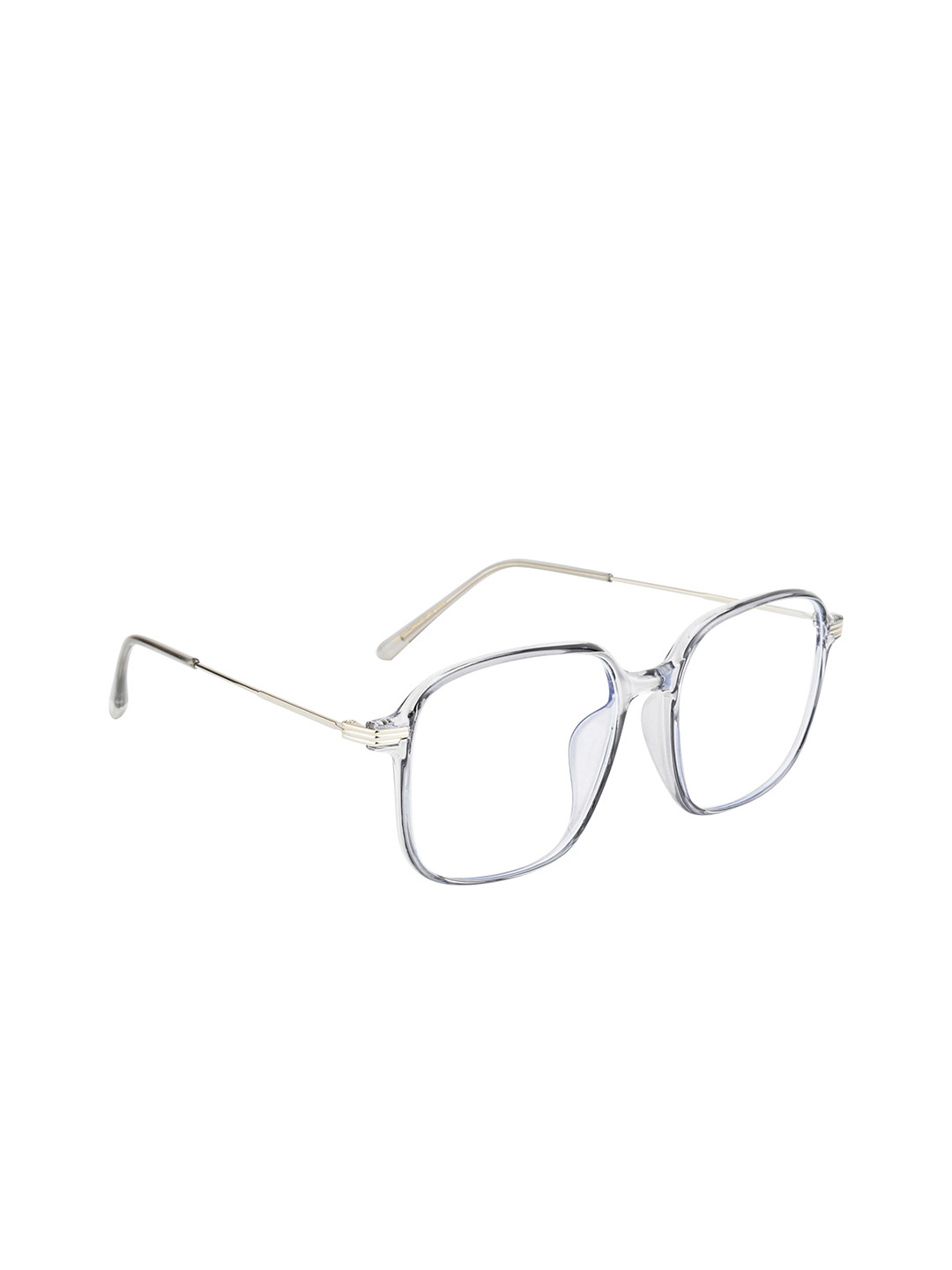 Buy Gold Berg Unisex Grey Full Rim Square Frames Eyeglasses - Frames ...