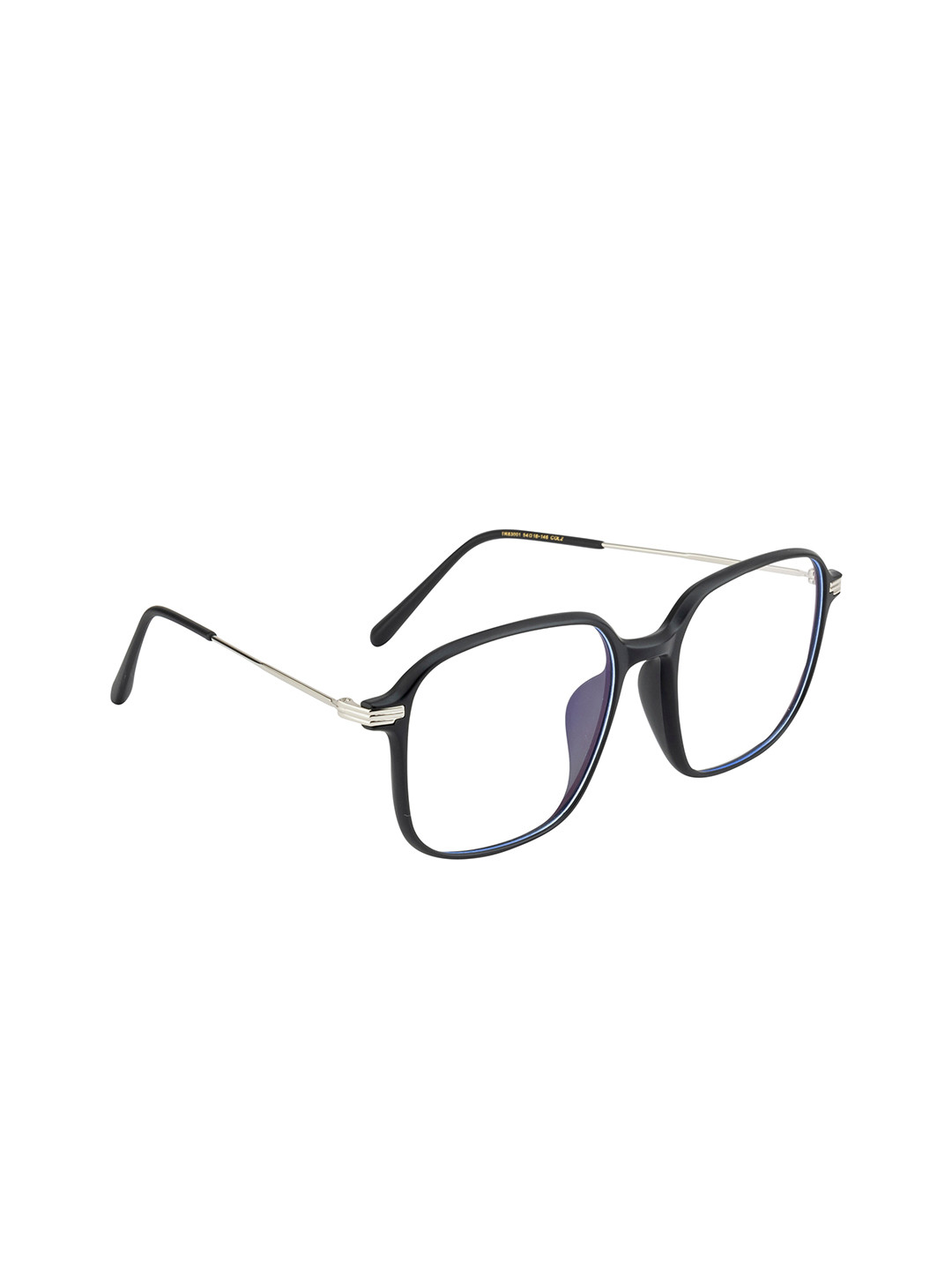 Buy Gold Berg Unisex Black Full Rim Square Frames Eyeglasses - Frames ...
