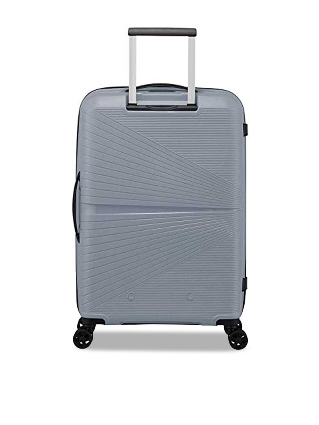 Buy AMERICAN TOURISTER Grey Textured Hard Sided Trolley Bag - Trolley ...