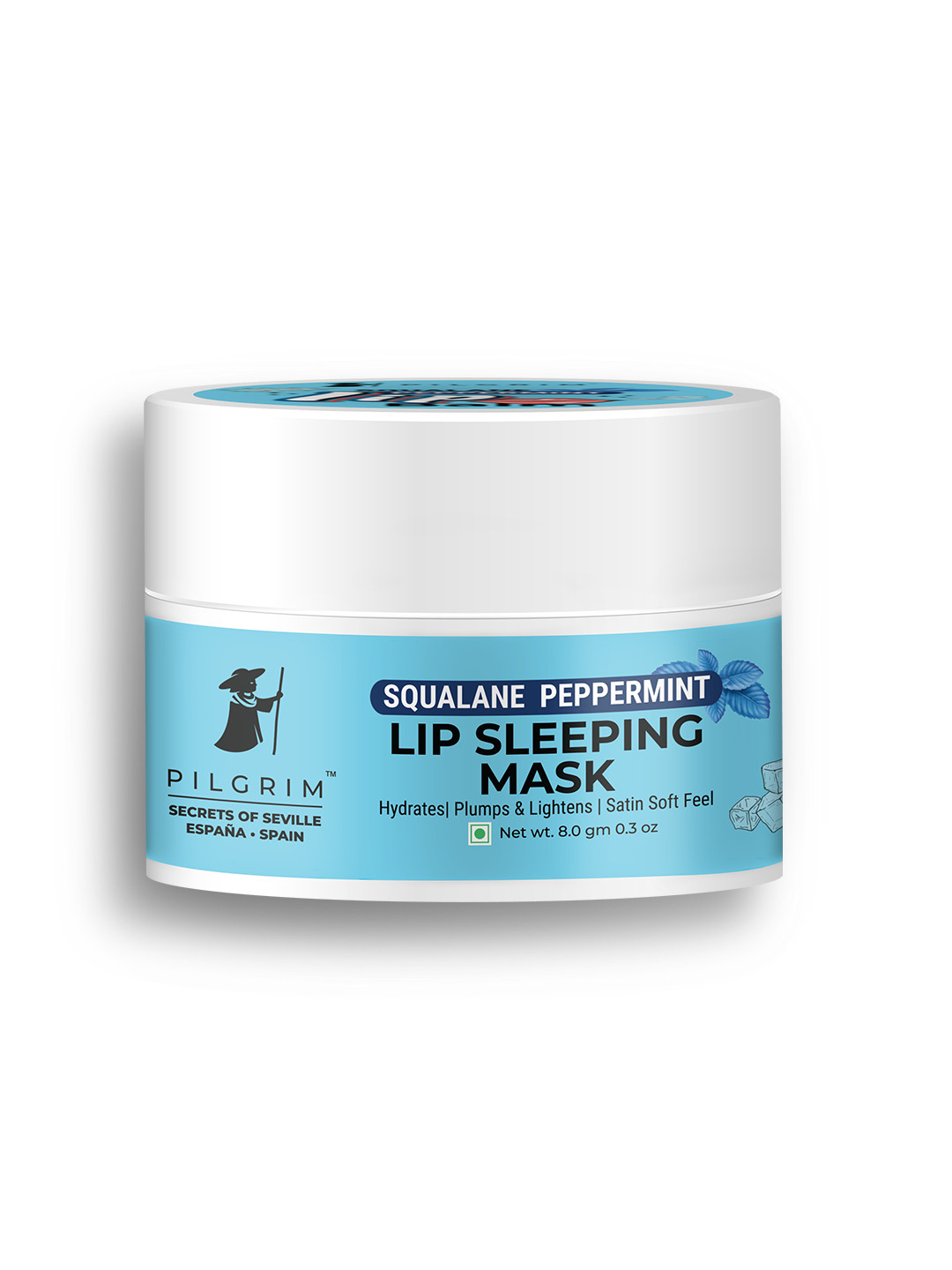 Buy Pilgrim Peppermint Lip Sleeping Mask For Overnight Hydration, For ...