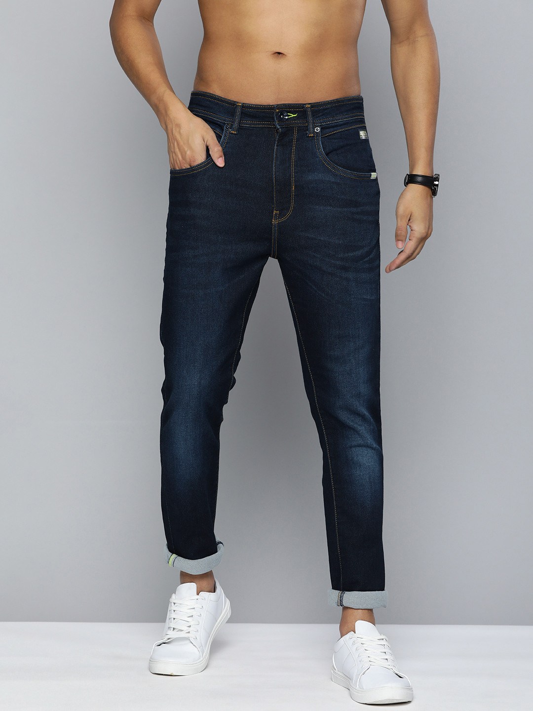 Buy Flying Machine Men Light Fade Stretchable Jeans - Jeans for Men ...
