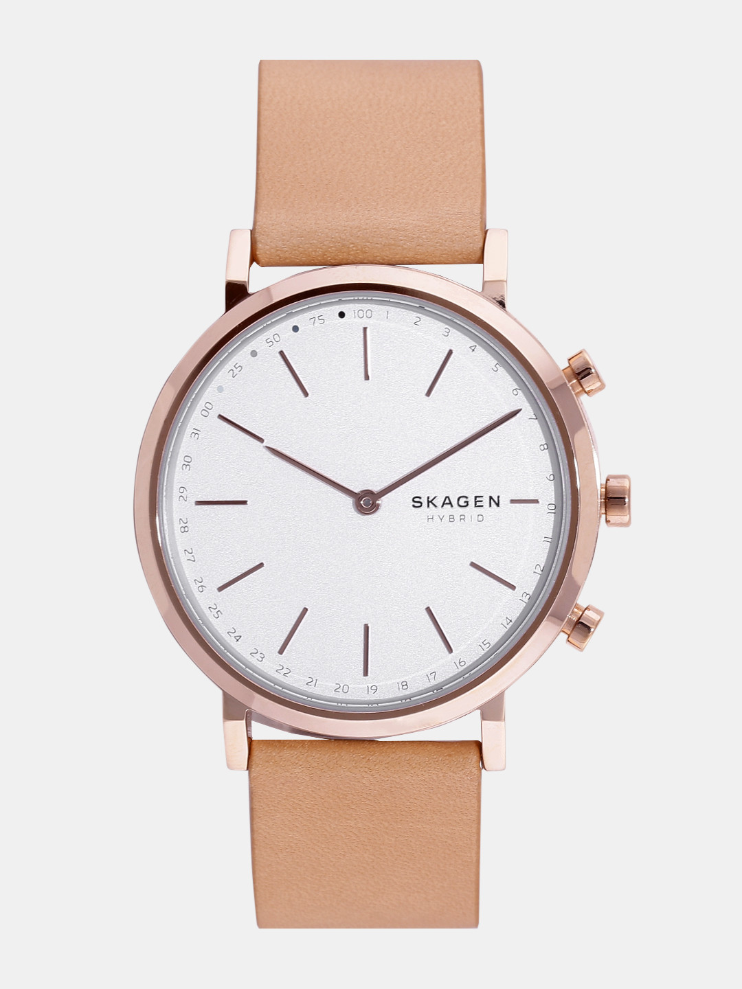 Buy SKAGEN Women Silver Toned Hybrid Watch SKT1204 - Smart Watches for ...