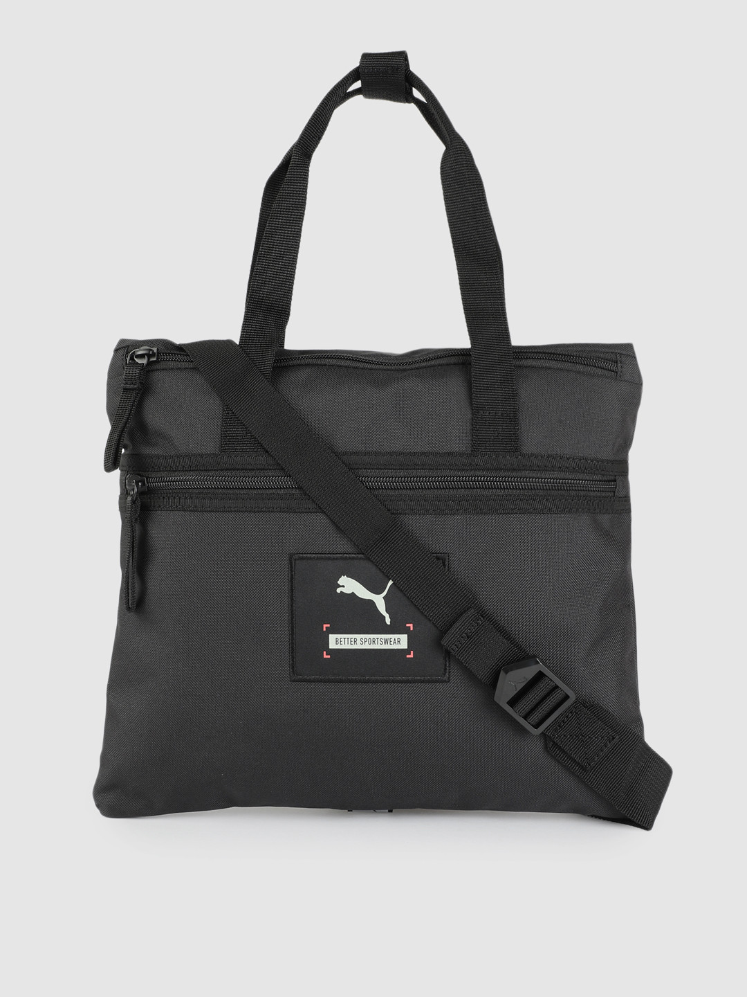 Buy Puma Unisex Black Messenger Bag - Messenger Bag for Unisex 19272416 ...