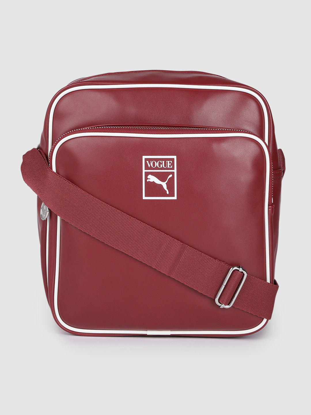 Buy PUMA X VOGUE Women Red Solid Messenger Bag - Messenger Bag for ...