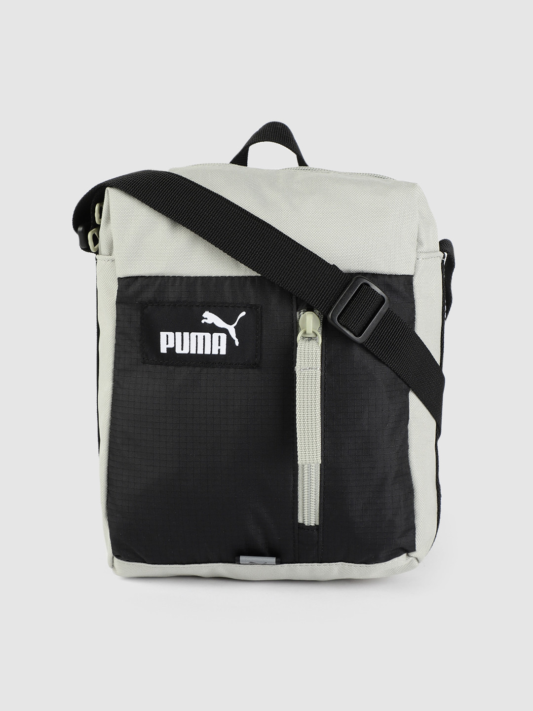 Buy Puma Unisex Sage Green & Black Colourblocked Evo Essential Portable ...