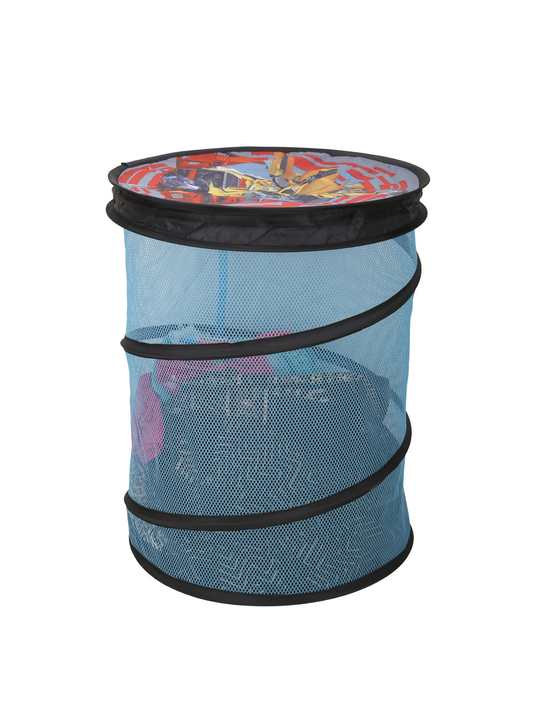 Buy Clasiko Kids Blue Printed Laundry Bag - Laundry Bag for Unisex Kids ...