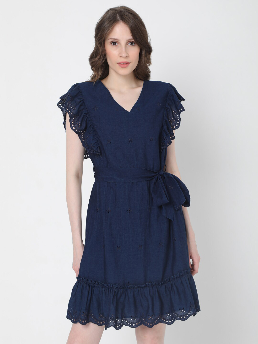 Buy Vero Moda Blue Dress - Dresses for Women 19310756 | Myntra