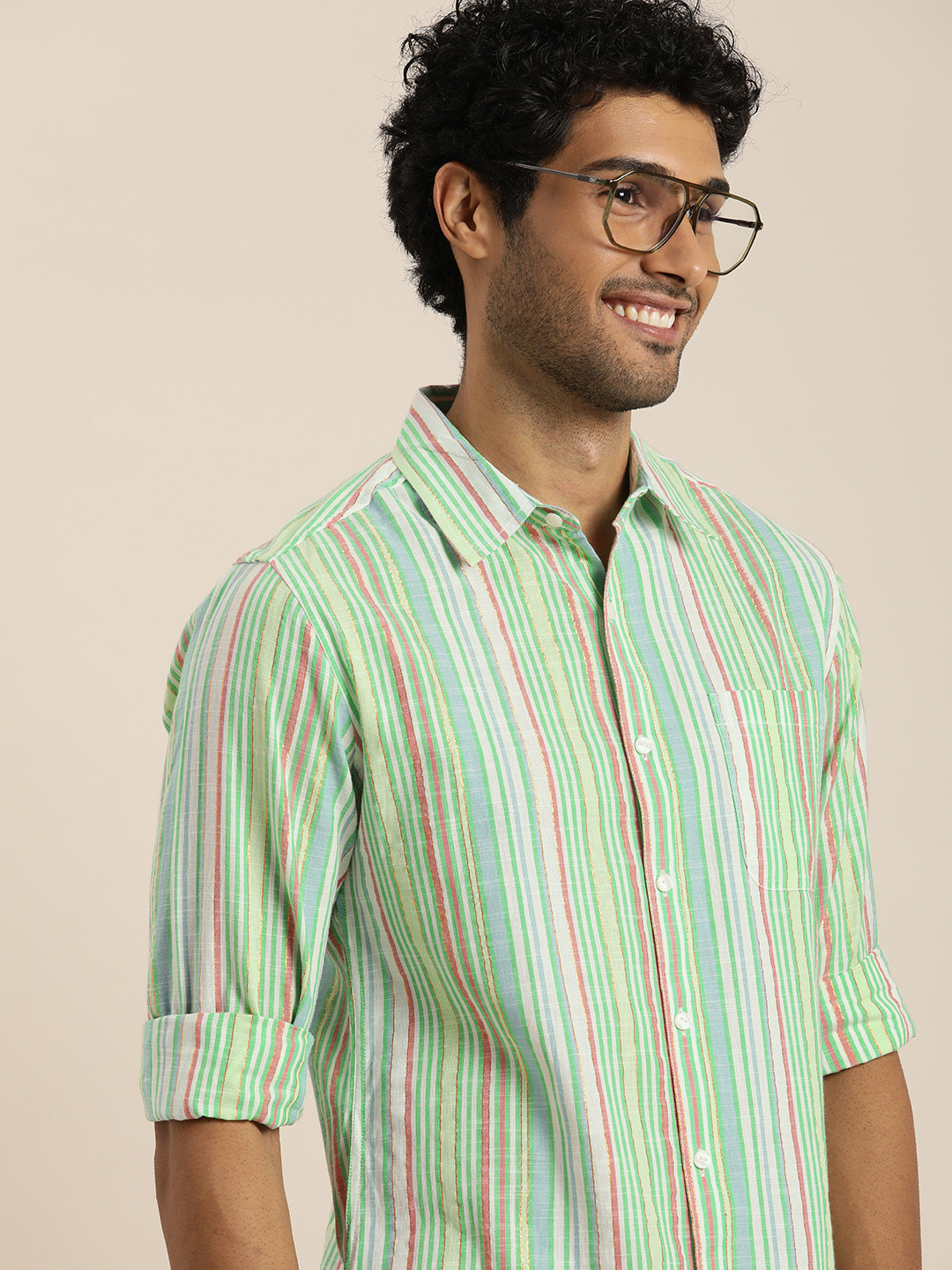 Buy Taavi Woven Legacy Striped Casual Shirt - Shirts for Men 19318884 ...