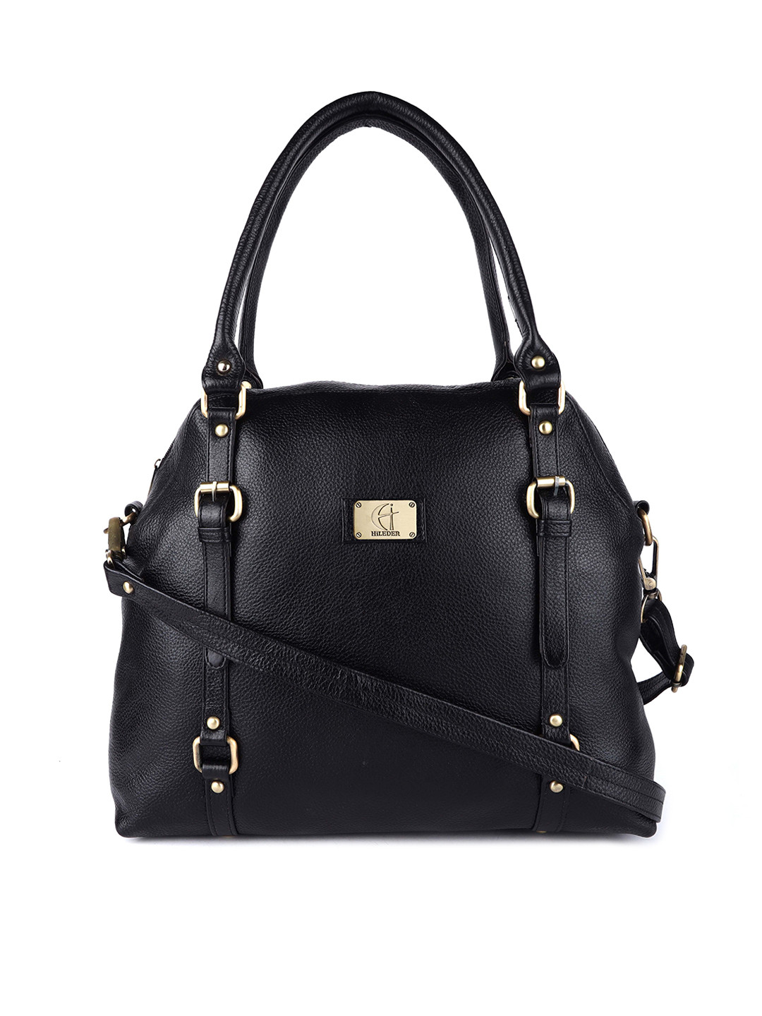 Buy HiLEDER Women Pure Leather Structured Handheld Bag - Handbags for ...