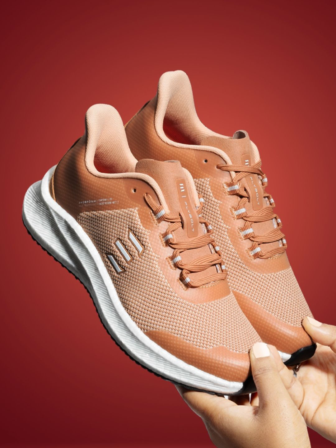 Buy ELEVAR Women Beige FLYBOLT Running Sports Shoes - Sports Shoes for ...