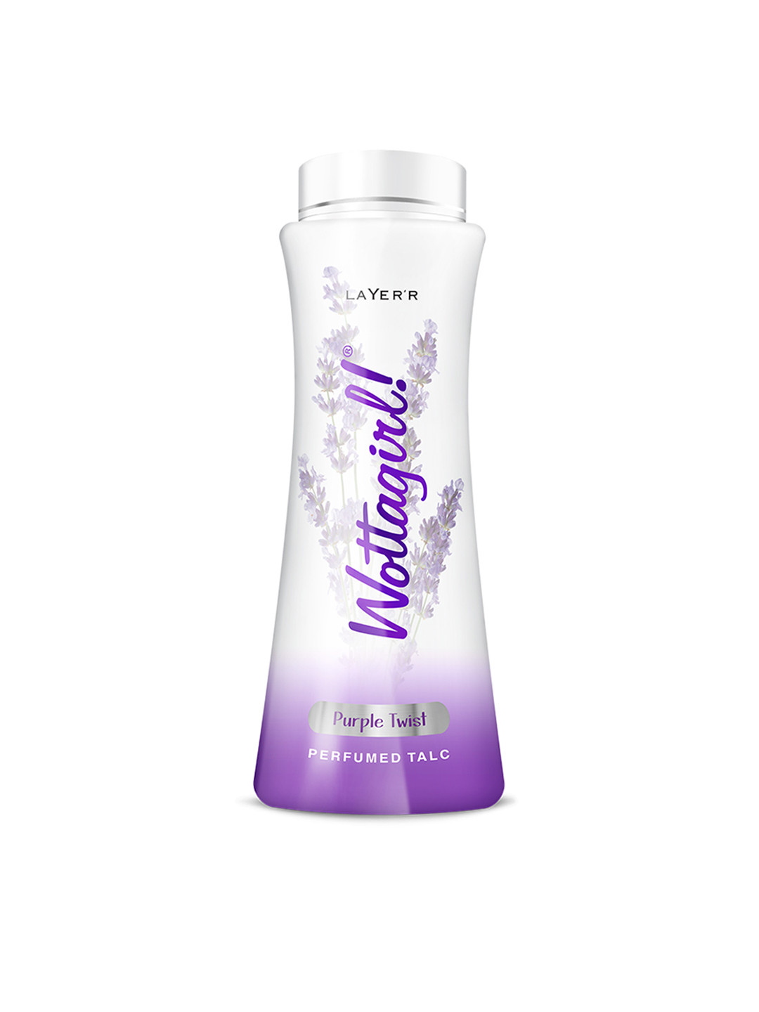 Buy Layerr Women Wottagirl Purple Twist Perfumed Talc 150 G - Talcum ...