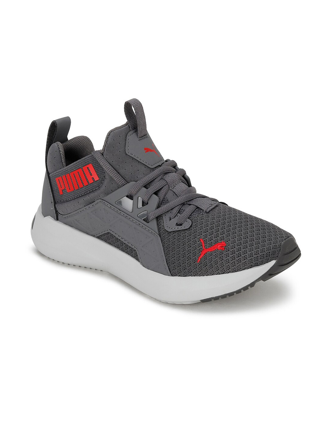 Buy Puma Kids Grey Softride Enzo NXT Textile Running Non Marking Shoes ...