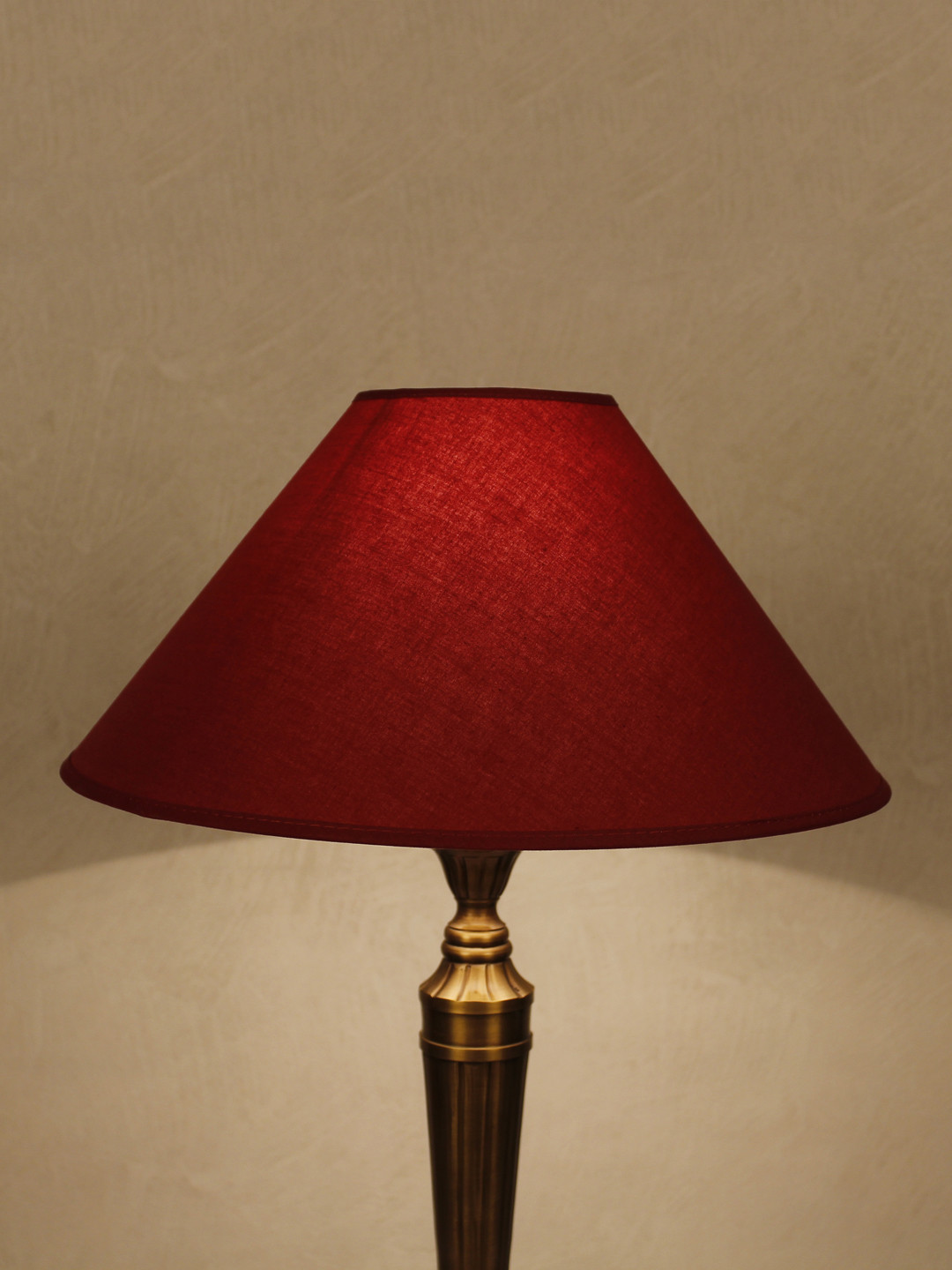 Buy THE LIGHT STORE Red Table Top Lamp Shade - Table Lamps for Unisex ...
