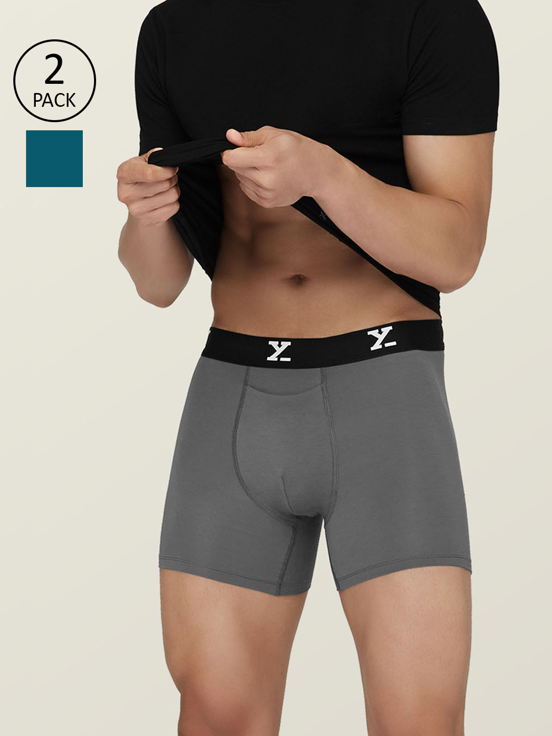 Buy XYXX Men Pack Of 2 Snug Fit Ultra Soft Ace Modal Cotton Boxer ...