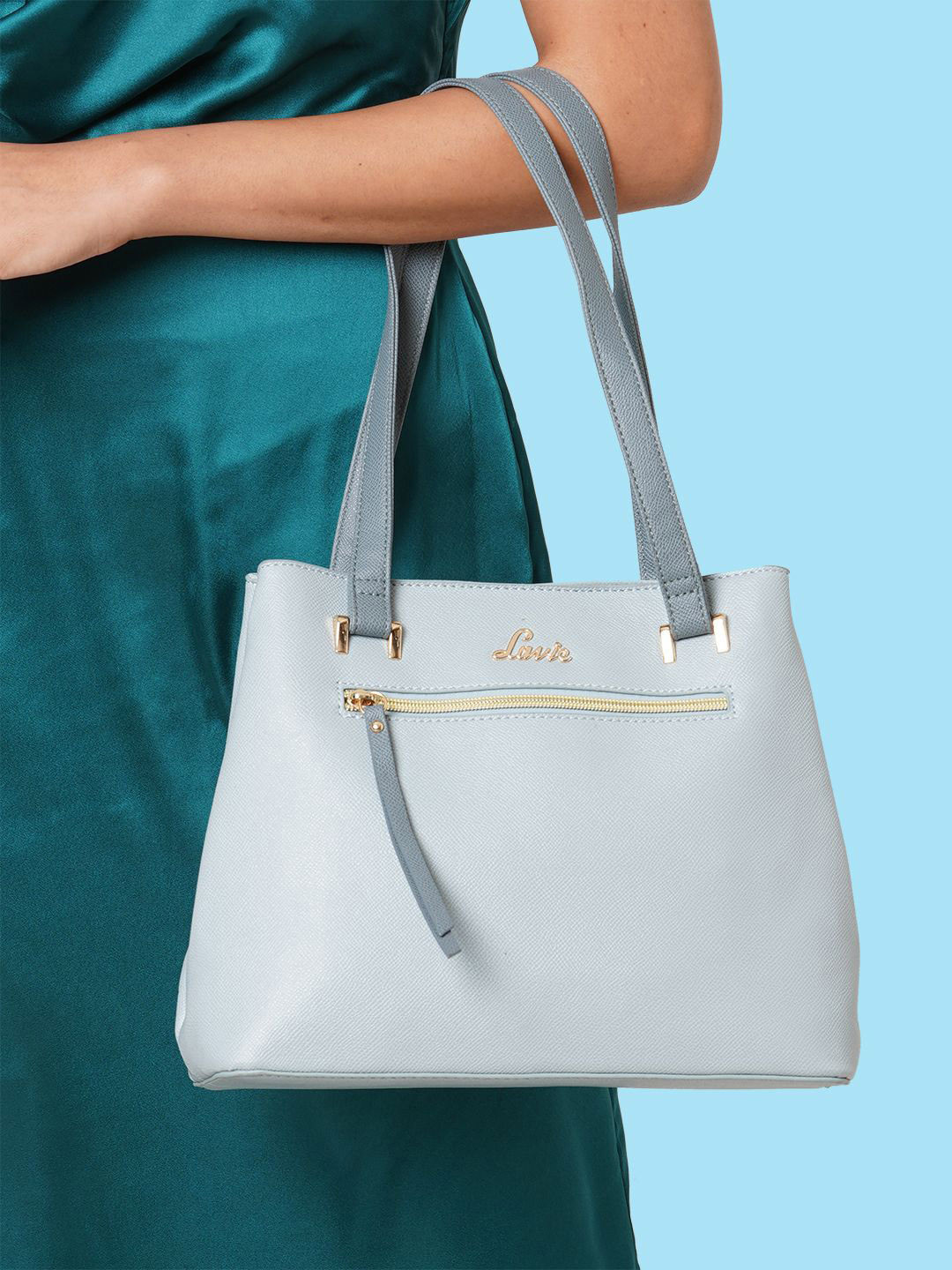 Buy Lavie Chandra Blue Shoulder Bag - Handbags for Women 19367640 | Myntra