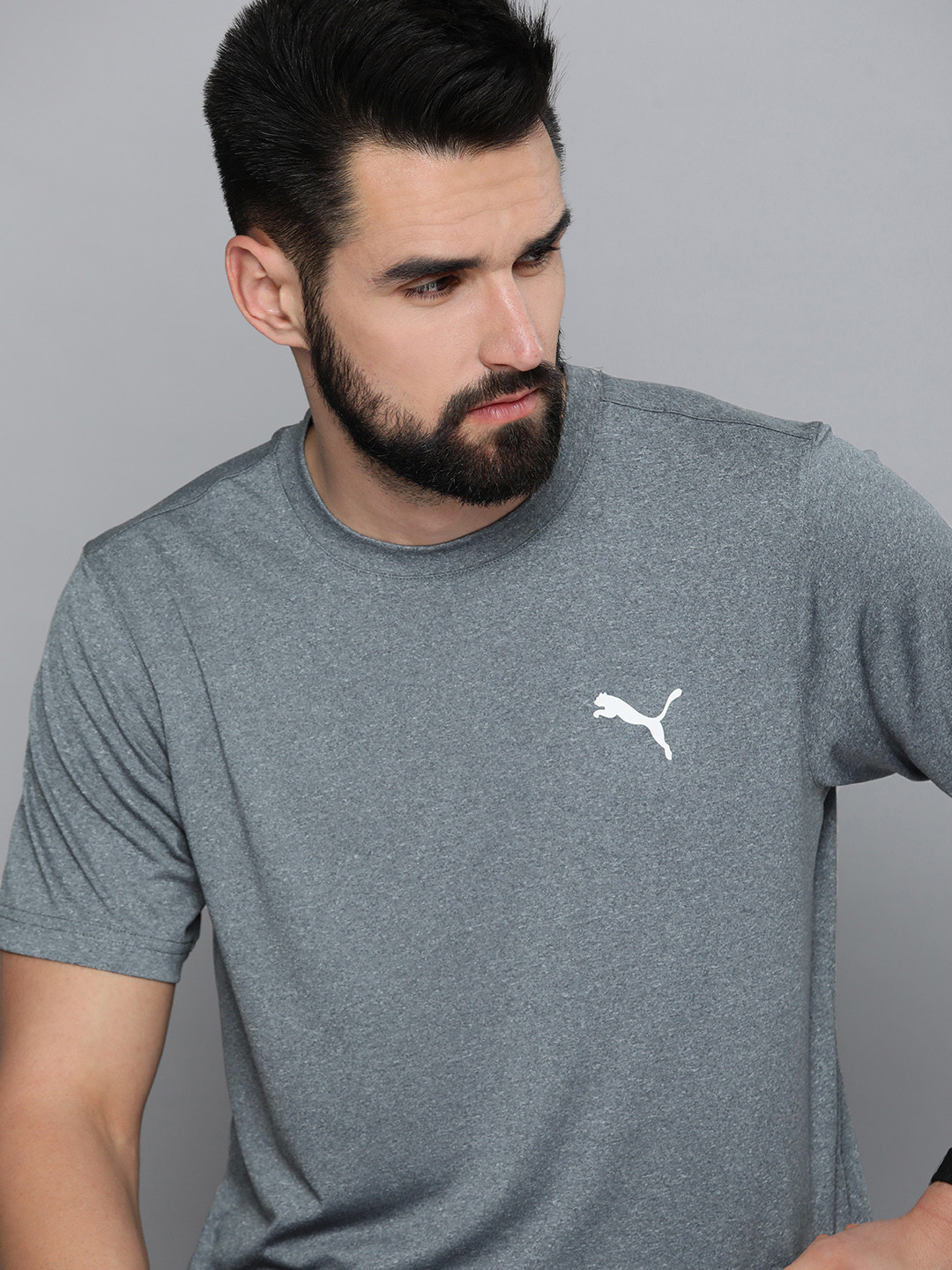 Buy Puma Men Grey DryCELL Training T Shirt - Tshirts for Men 19367742 ...