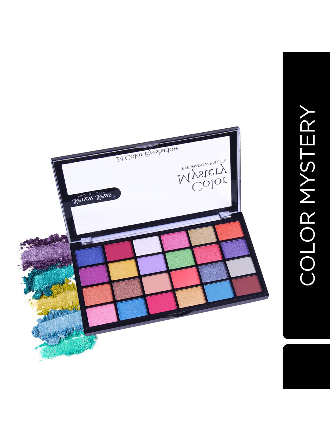 Buy Seven Seas Color Mystery 24 Colors Eye Shadows Palette 24.4 G 102 ...