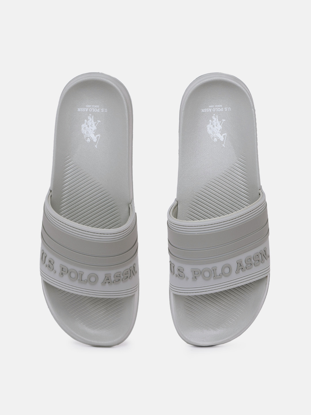 Buy U.S. Polo Assn. Men Printed Sliders - Flip Flops for Men 19401498 ...