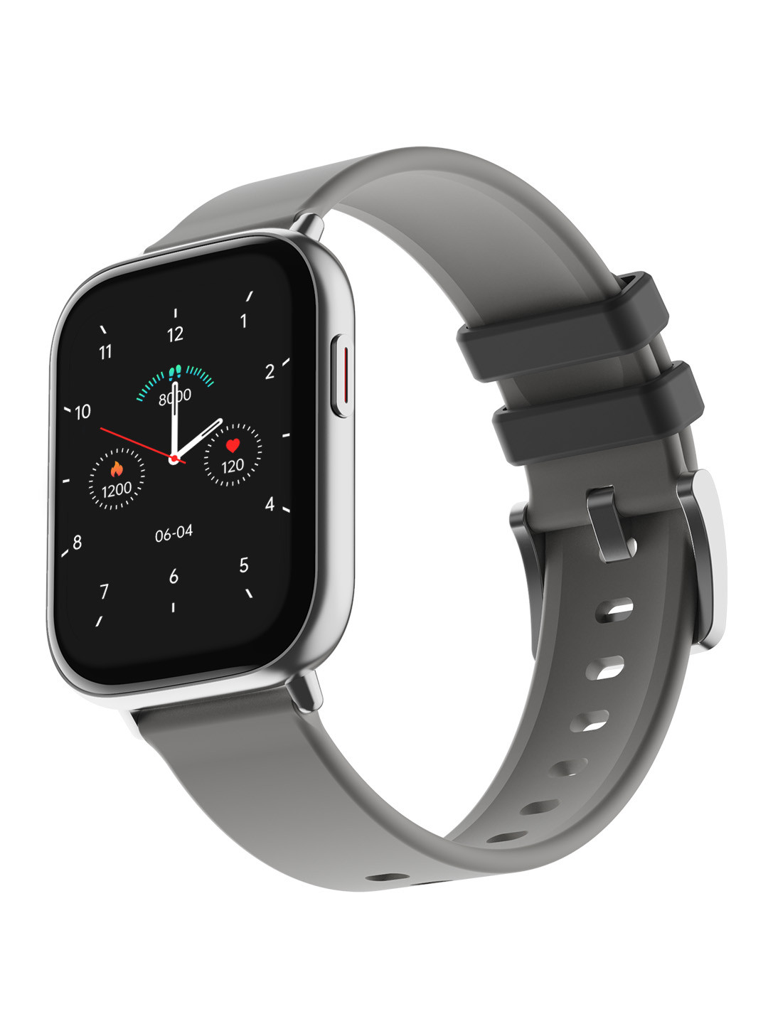 Buy BoAt Unisex Grey Matrix M AMOLED Display Multiple Sports Modes ...