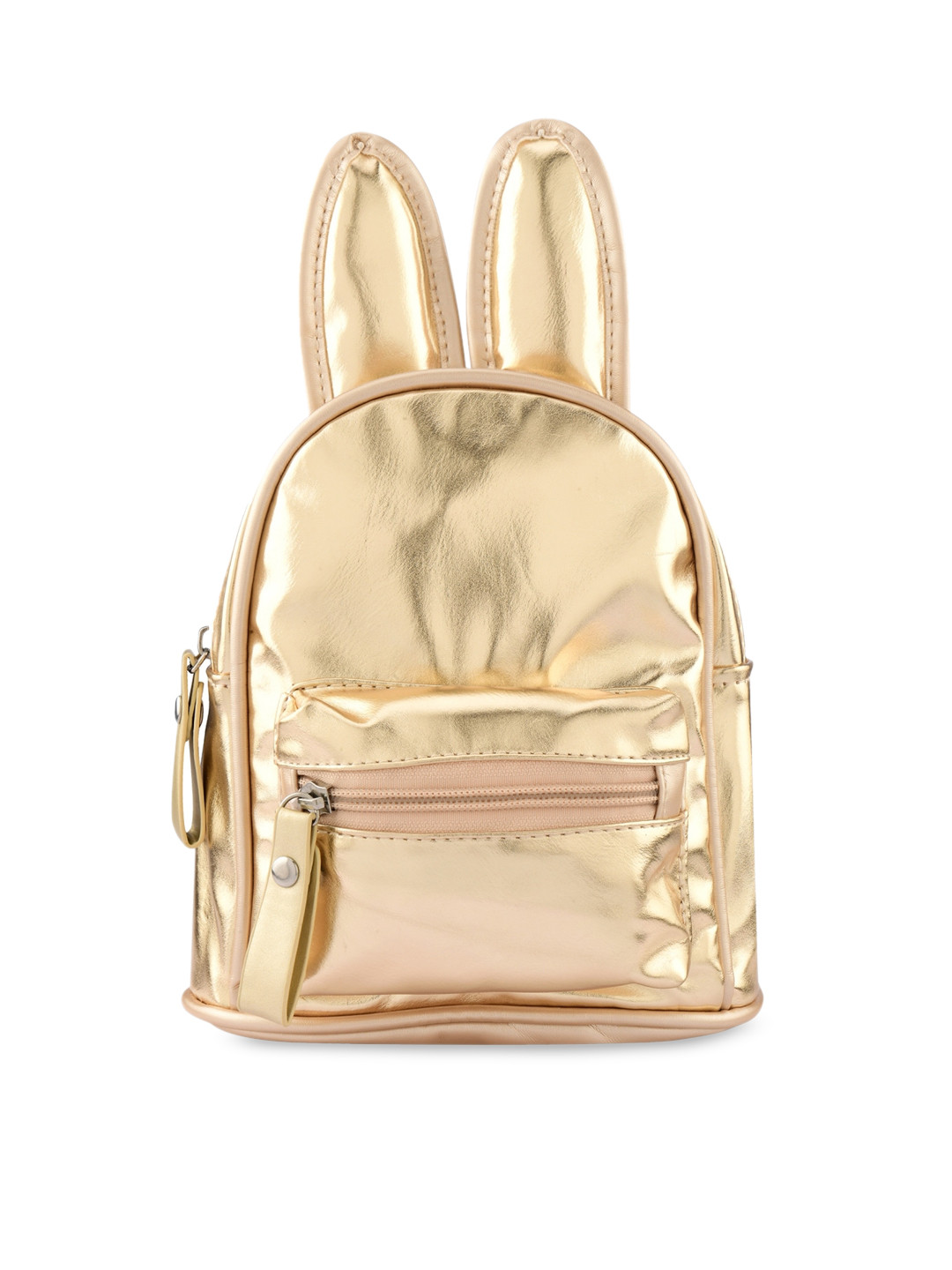 Buy Kids On Board Kids Golden Metallic 7 Inches Backpack - Backpacks ...