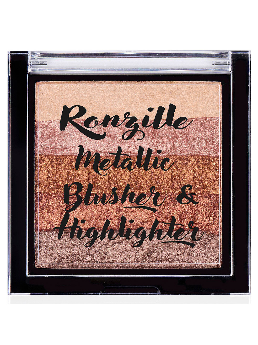 Buy Ronzille Square Baked Highlighter And Blush 01 - Highlighter for ...